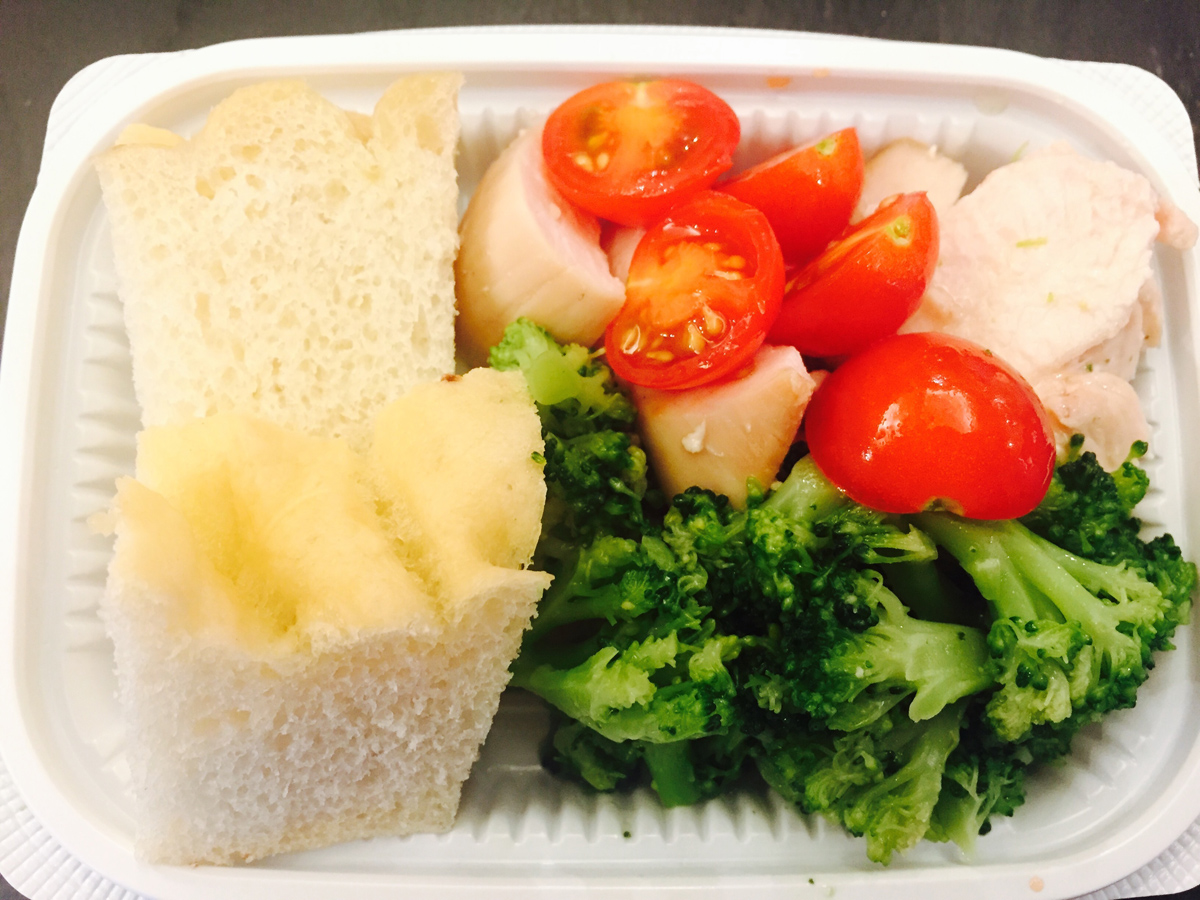 Roasted Chicken with Focaccia | Luca Deli Organic Bento & Catering