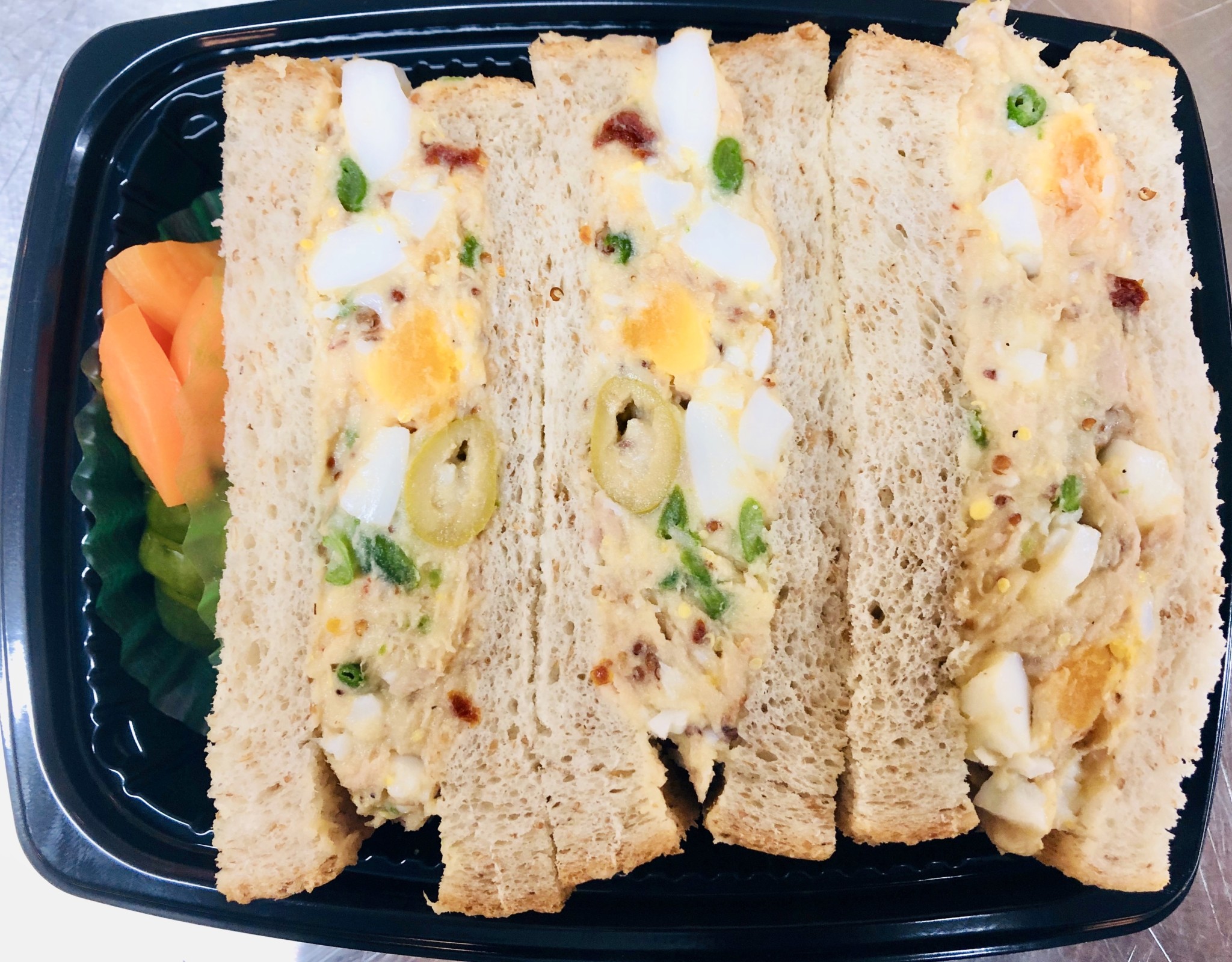 Nicoise Salad Sandwich | Luca Deli Organic Bento & Catering